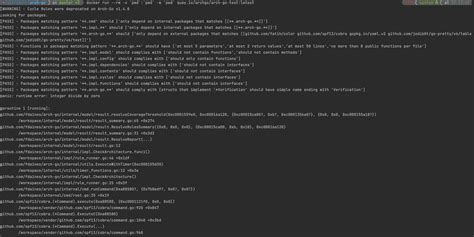 Enhancement Provide Docker Images And A Github Action To Run Arch Go Issue Arch Go Arch