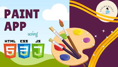 Paint App Using Html Css Js Tutorial