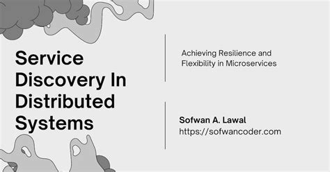 Service Discovery In Distributed Systems With Nodejs Examples Rnode