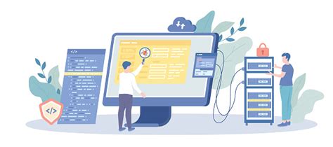 Development Of Software And Programming Concept Web Developers Creating Program Code On Computer