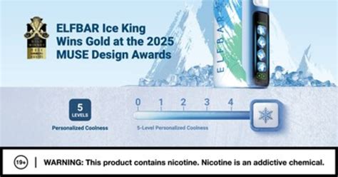 Elfbar Gana El Oro En Los Muse Design Awards 2025 Infobae