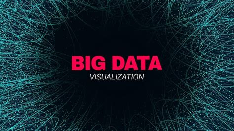 Premium Vector Big Data Cloud Futuristic Visualization