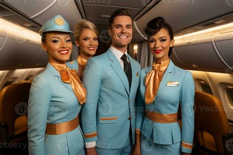 Group Of Attendants