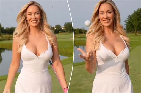 Paige Spiranac Im A Golf Outcast Because Of ‘my Cleavage