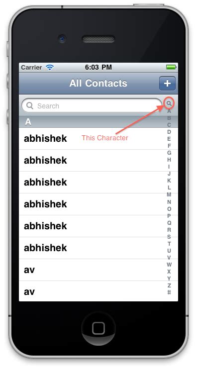 Objective C Search Icon In String In Iphone Stack Overflow