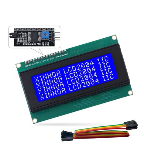 2004 Lcd Display Module Kef16 With Iic I2c Interface Adapter Lcm Blue