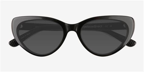 Dora Cat Eye Black Frame Sunglasses For Women Eyebuydirect