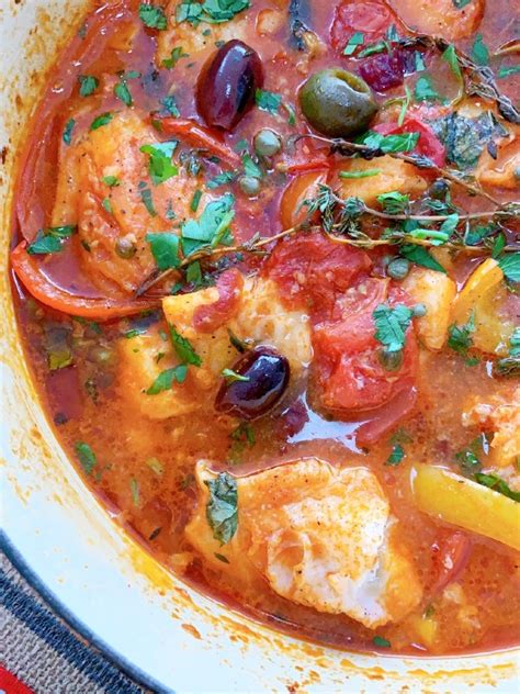 Cod Fish Cacciatore Style Recipe In 2025 Fish Dinner Recipes Cod