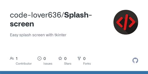 Github Code Lover636 Splash Screen Easy Splash Screen With Tkinter