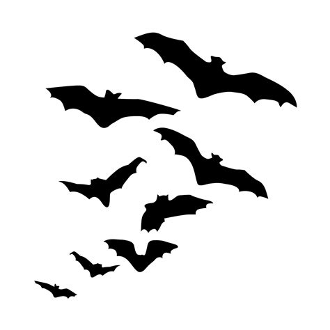 Free Printable Bat Silhouette Easy Halloween Decor Printables For
