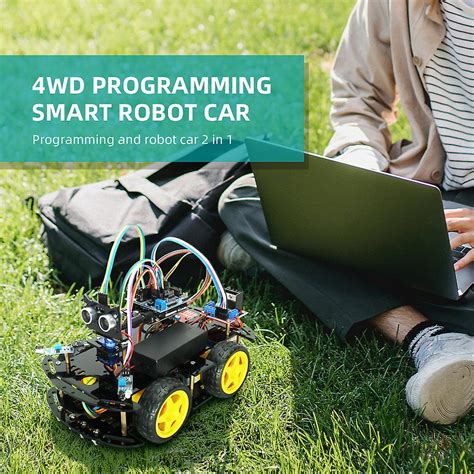 4wd Smart Automation Robot Car Kits For Arduino Project Upgraded Great
