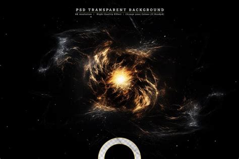 Premium Psd Soft Glowing Layered Abstract Fractal Network On A Black