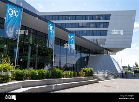 Germany: ZF Group global headquarters in Friedrichshafen. ZF is the ...