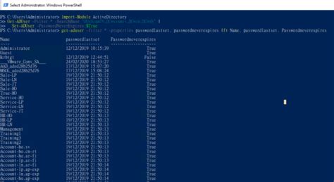 Get Aduser To Retrieve Password Last Set And Expiry Information Artofit