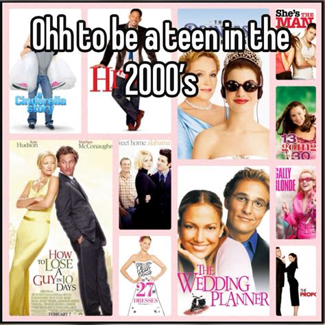 2000s Rom Coms Were The Best Wish I Was Born In The Late 80s