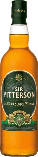 Виски Sir Pitterson Premium Blended Scotch Whisky 0 7 л 40 3107872005342 фото отзывы