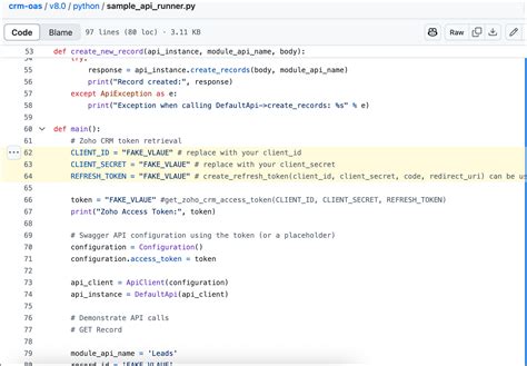 Openapi Specification Oas For Zoho Crm Apis