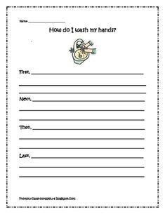 Hand Washing Worksheets