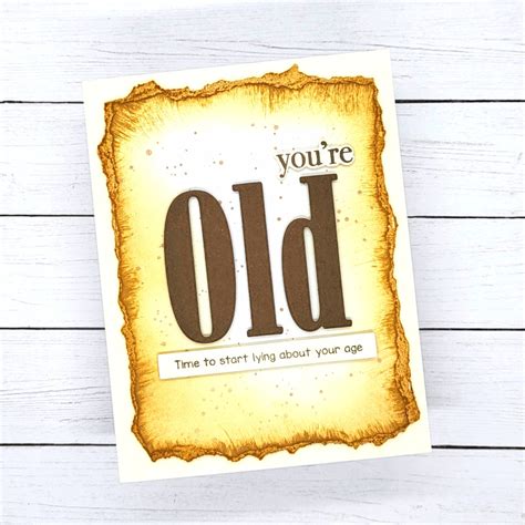 snarky birthday stack stamp ldrs creative
