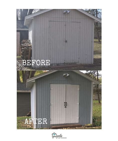 How To Paint A Shed The Frugal Way Projects For Tomorrow
