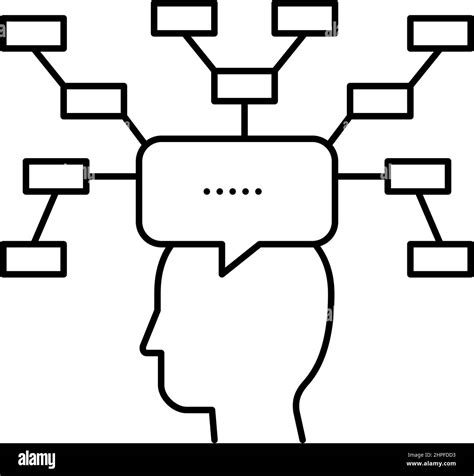 Decision Theory Line Icon Vector Illustration Stock Vector Image And Art
