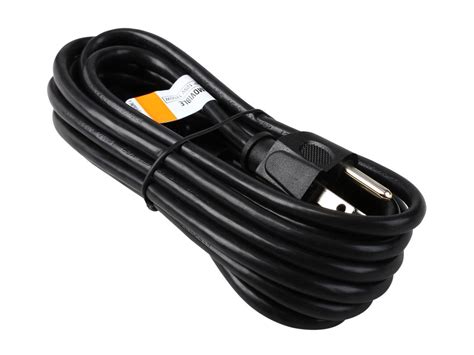 StarTech Com PXT10112 12 Ft Standard Computer Power Cord NEMA5 15P To C13 12 Foot PC Monitor