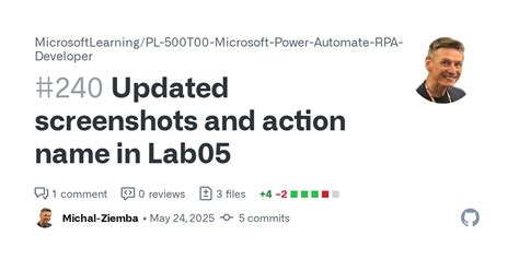Updated Screenshots And Action Name In Lab05 By Michal Ziemba · Pull
