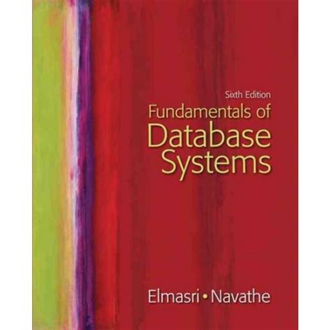 Fundamentals Of Database Systems 6th Ed Shopee Brasil