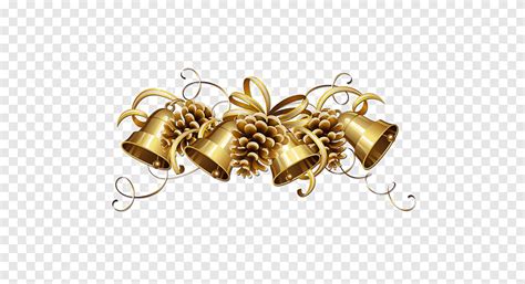 أجراس عيد الميلاد الذهبية أجراس عيد الميلاد سونغتا Png