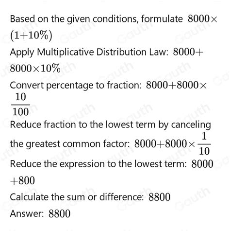 solved a increase quad 8000 by 10 [algebra]