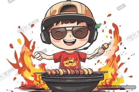 Ai创作图创意插画卡通烧烤 创意手绘烧烤卡通 麻辣创意烧烤人物 手绘烧烤人物 餐饮业卡通烧烤图 卡通烧烤插画 烤肉卡通人物ip 烧烤插画烧烤店插画 烧烤店卡通形象 烧烤店插画 锅烧烤撸串插画