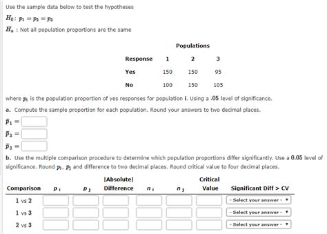 solved use the sample data below to test the hypotheses ha