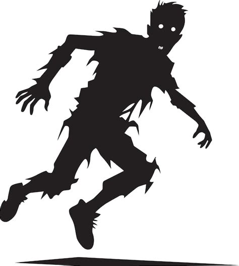 Premium Vector Nocturnal Necrosis Blackened Zombie Vectorsghastly