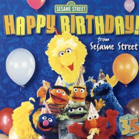 Happy Birthday From Sesame Street Sesame Street Birthday Party