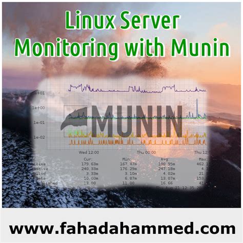 Linux Server Monitoring With Muninfahad Ahammed