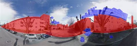 Top Cadastral 3d Model Overlaid With The Voxel Grid Voxels Detected