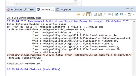 Can Not Run C In Eclipse Mars Stack Overflow