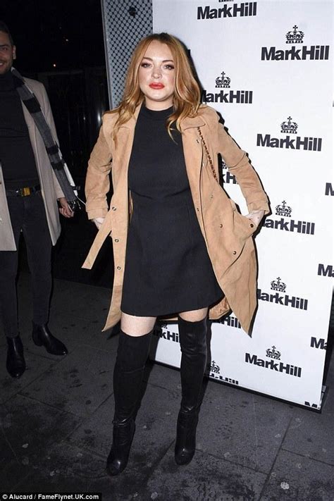 Lindsay Lohan Boots