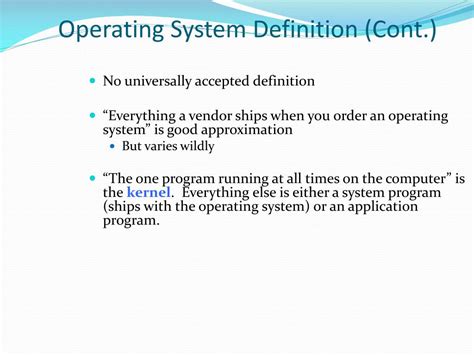 PPT Introduction To Operating System PowerPoint Presentation Free Download ID