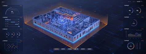 数字孪生·三维可视化智慧园区 花瓣网