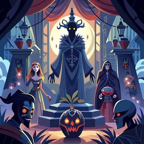 The Ghost King Premium Ai Generated Vector