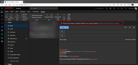 How To Encrypt Emails In Microsoft 365 Banke It Consulting Knowledgebase