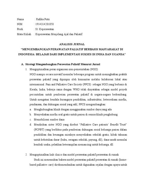 Analisis Jurnal Kmap Pdf
