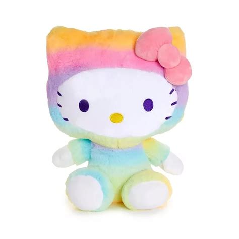Hello Kitty Rainbow Sherbet Assorted 95 Inch Plush Random Pick