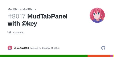 MudTabPanel With Key Issue MudBlazor MudBlazor GitHub