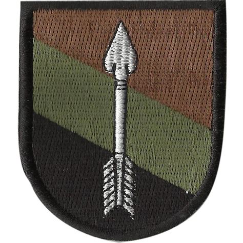 Socom Embroidered Patch Colored Subdued Green With Velcro