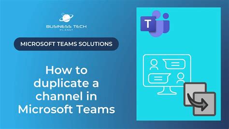 ⊞ How To Duplicate A Team In Microsoft Teams ⊞ Youtube