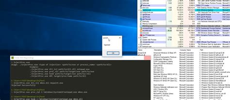 Injectproc Process Injection Techniques