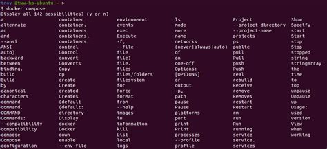Command Line Completion · Issue 8550 · Dockercompose · Github