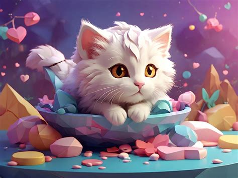 Download Ai Generated Cat Cartoon Royalty Free Stock Illustration